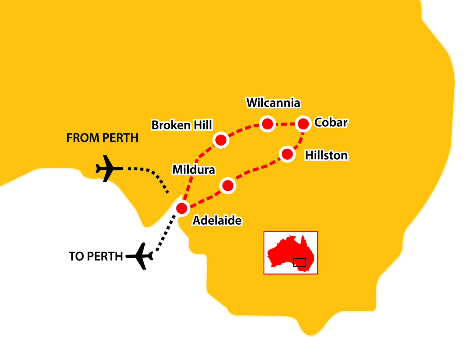 Senior Tours Perth - Aussie Redback Tours WA