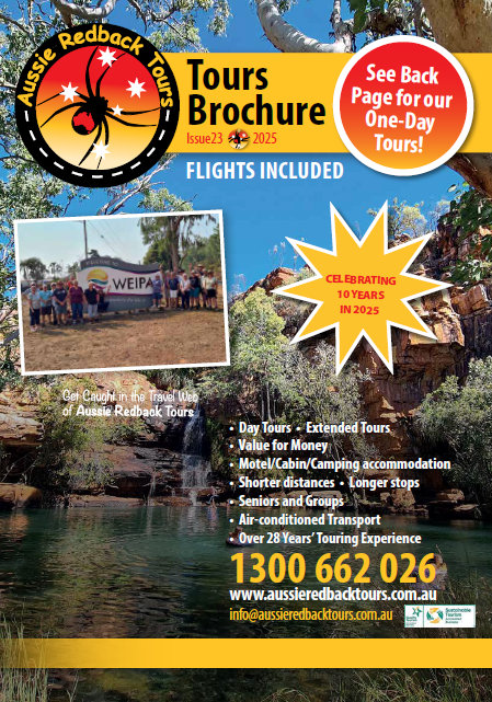 Our 2025 Brochure is Out! - Aussie Redback Tours